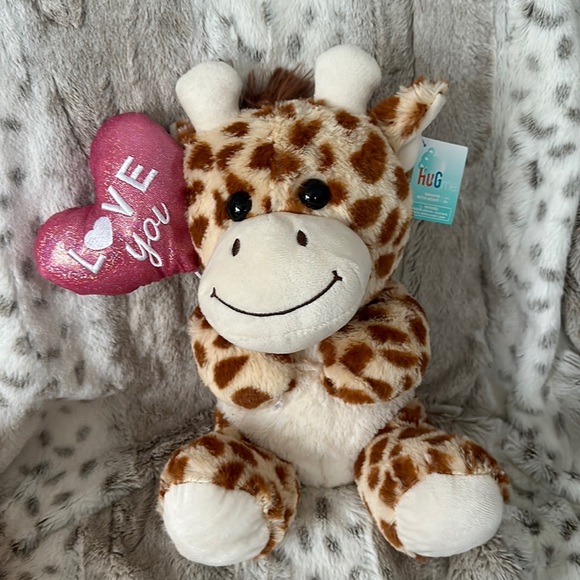 Hug Me | Toys | Giraffe With Heart Stuffed Animal Toy Hug Me Approx 1 X ...